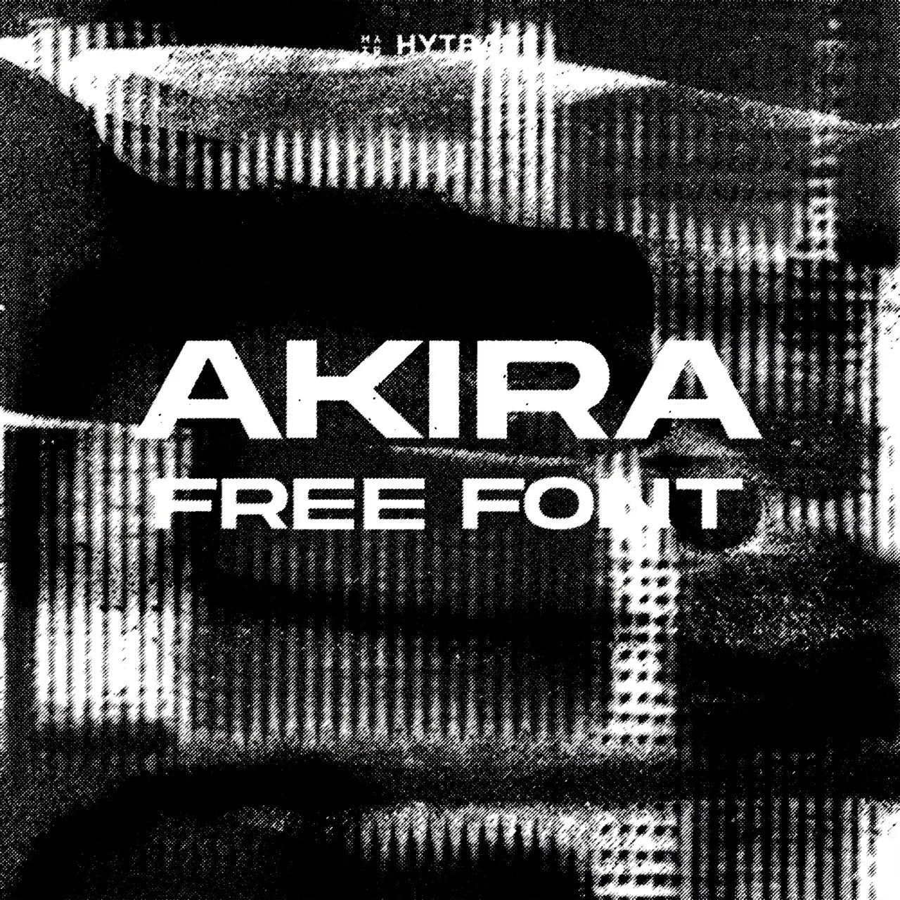 AKIRA FONT (FREE)