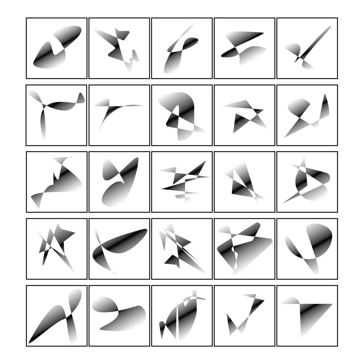 Abstract Forms Vol.1 : Collection Gratuite de 25 Formes Géométriques ...